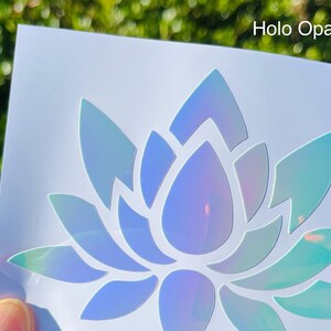 Lotus Vinyl Decal Lily Water Decal Car Window Mirror Laptop Tumbler ...