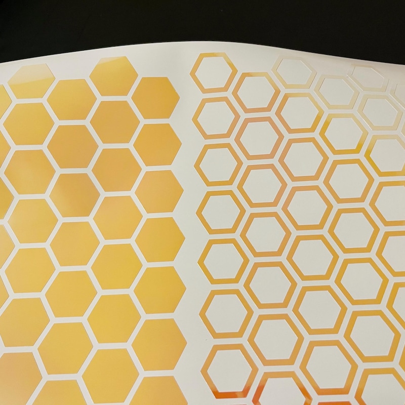 Honeycomb Bee Car Decal - Etsy