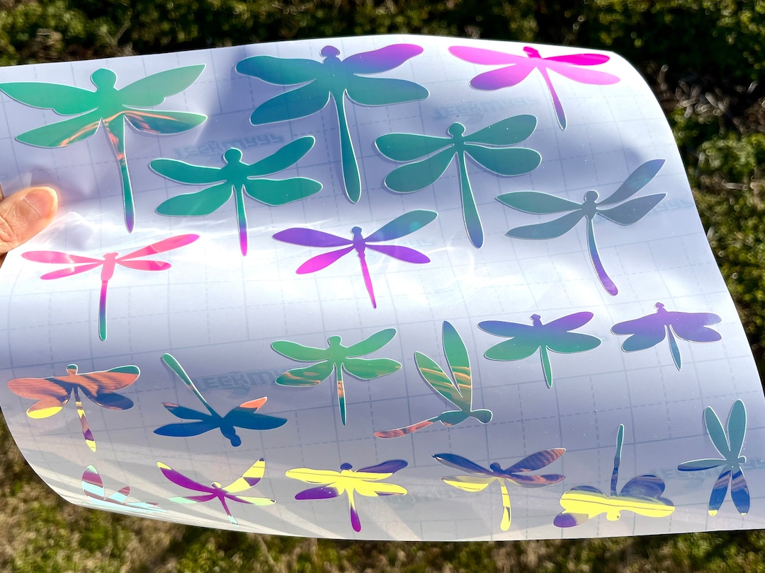 Dragonfly Vinyl Decal Dragonfly Sticker Car Window Mirror Laptop Decal ...