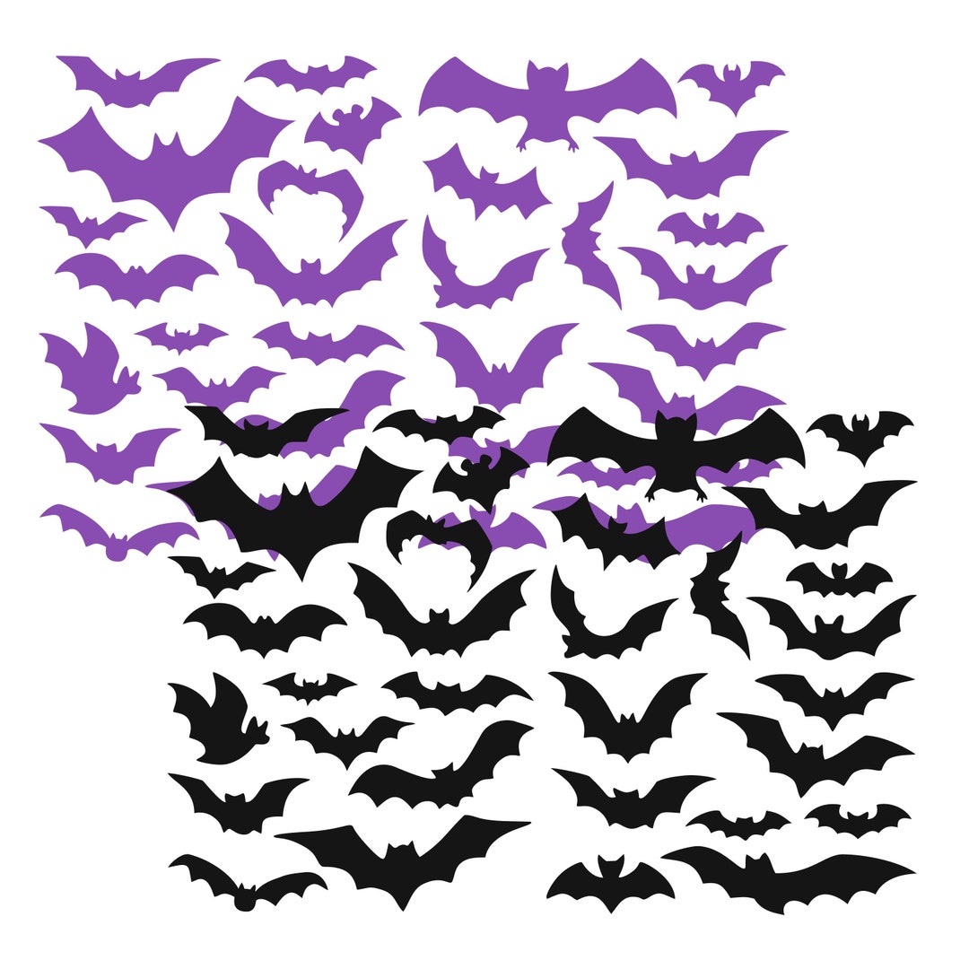 Bat Vinyl Decal Bat Sticker Bat Holographic Permanent Vinyl Decal Car ...