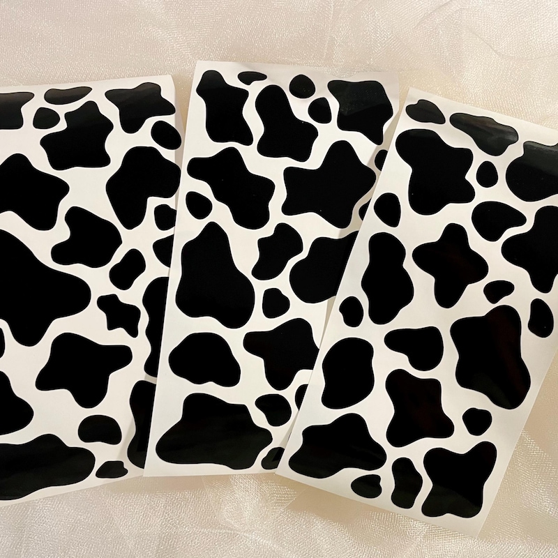 Car Cow Spots Stickers - Etsy