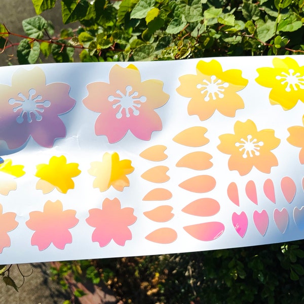 Cherry Blossom Decal - Etsy