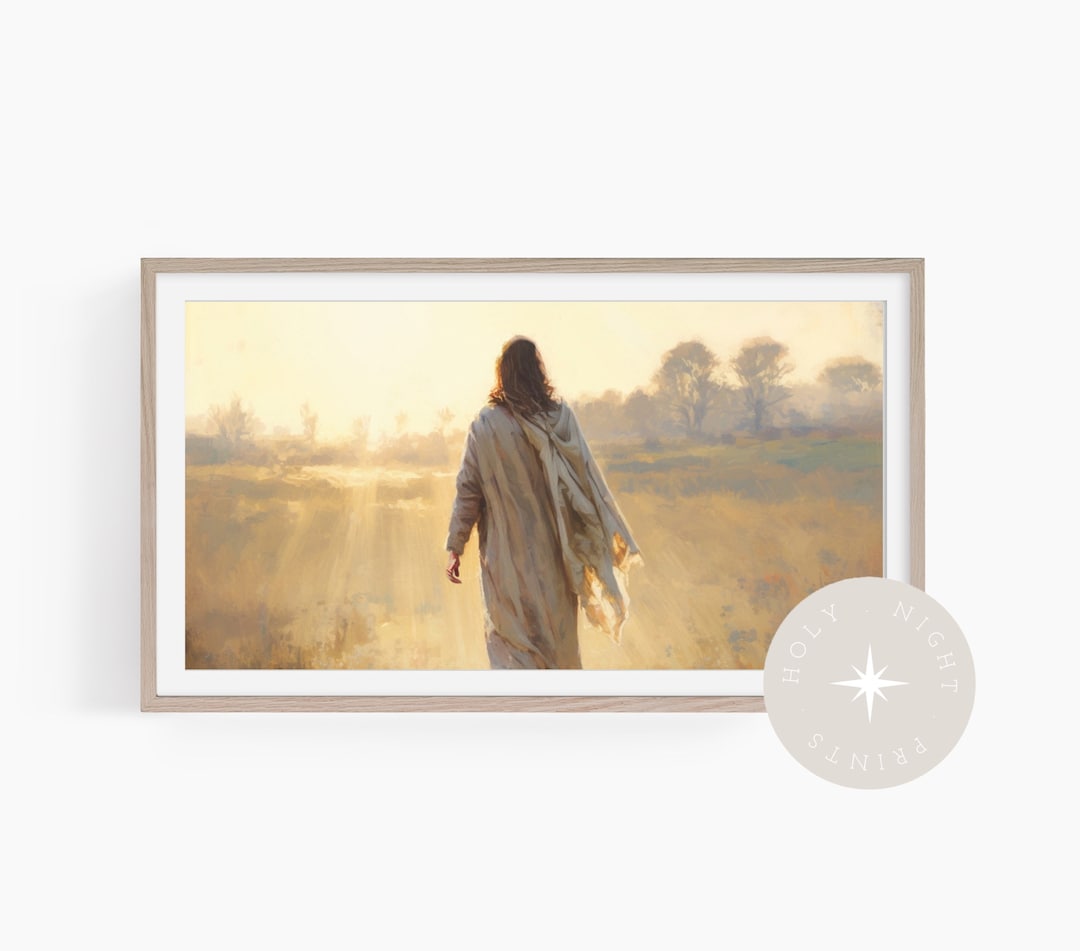 SAMSUNG TV FRAME Art | Heavenly Horizon | Jesus | Religious Art | Jesus ...