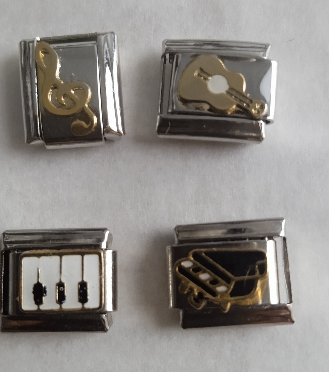 Music Charms for 9mm Link Classic Italian Bracelets, Music Lovers Gift ...
