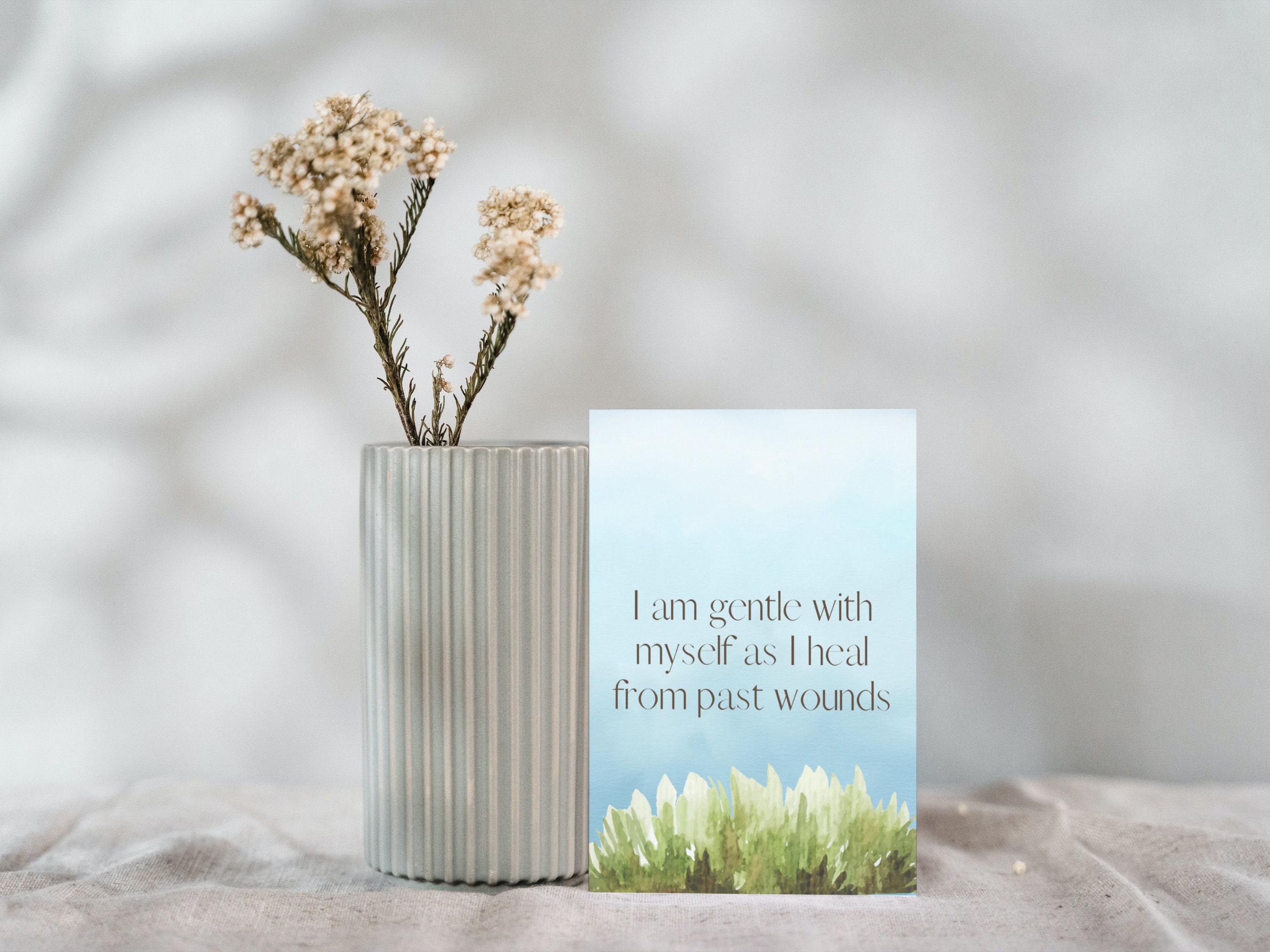Trauma Recovery Affirmation Cards Digital Download for Healing ...
