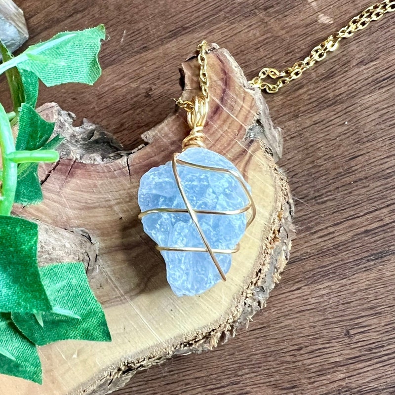 Celestite Jewelry - Etsy