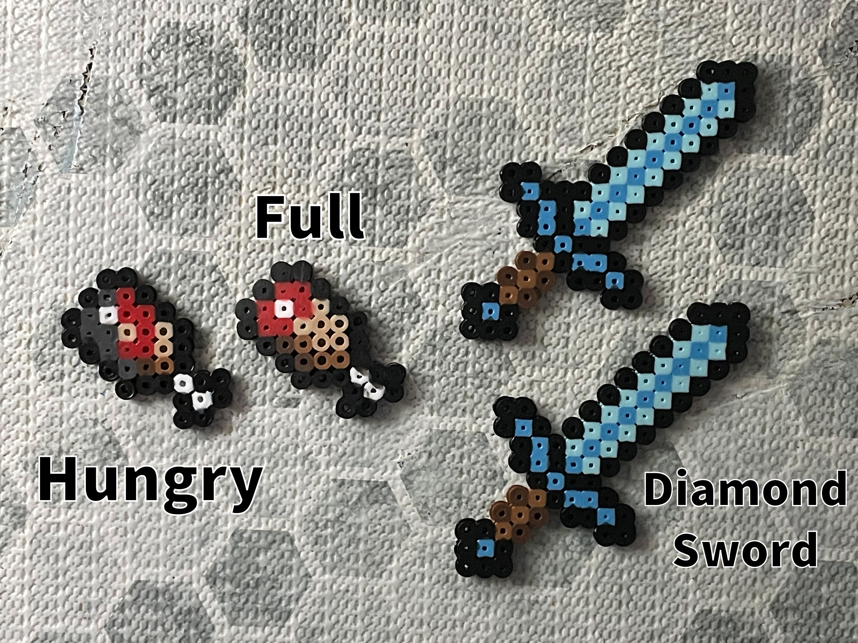 The Minecraft Perler Bead Collection - Etsy