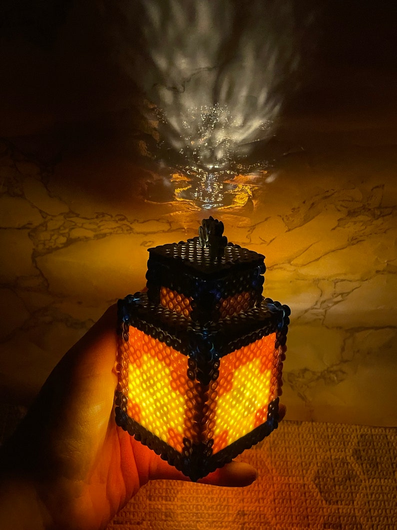 Minecraft 3D Perler Bead Lanterns - Etsy