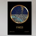 Paris Star Map,star Map Printable,wall Art,digital Download ...