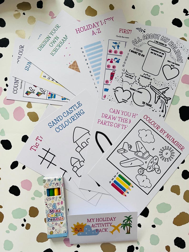 My Holiday Activity Pack Crafts on the Go Pocket Money Crafts Childrens ...