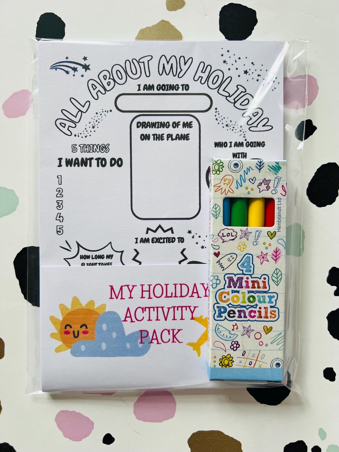 My Holiday Activity Pack - Crafts on the Go - Pocket Money Crafts ...
