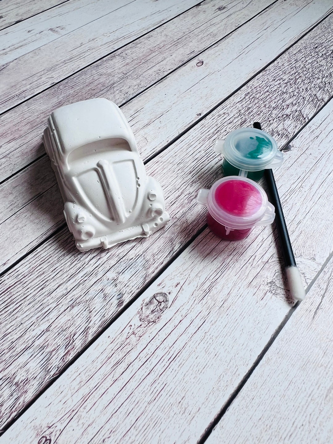 Paint Your Own Plaster of Paris 3D Beetle Car Inspired - Activity Set ...