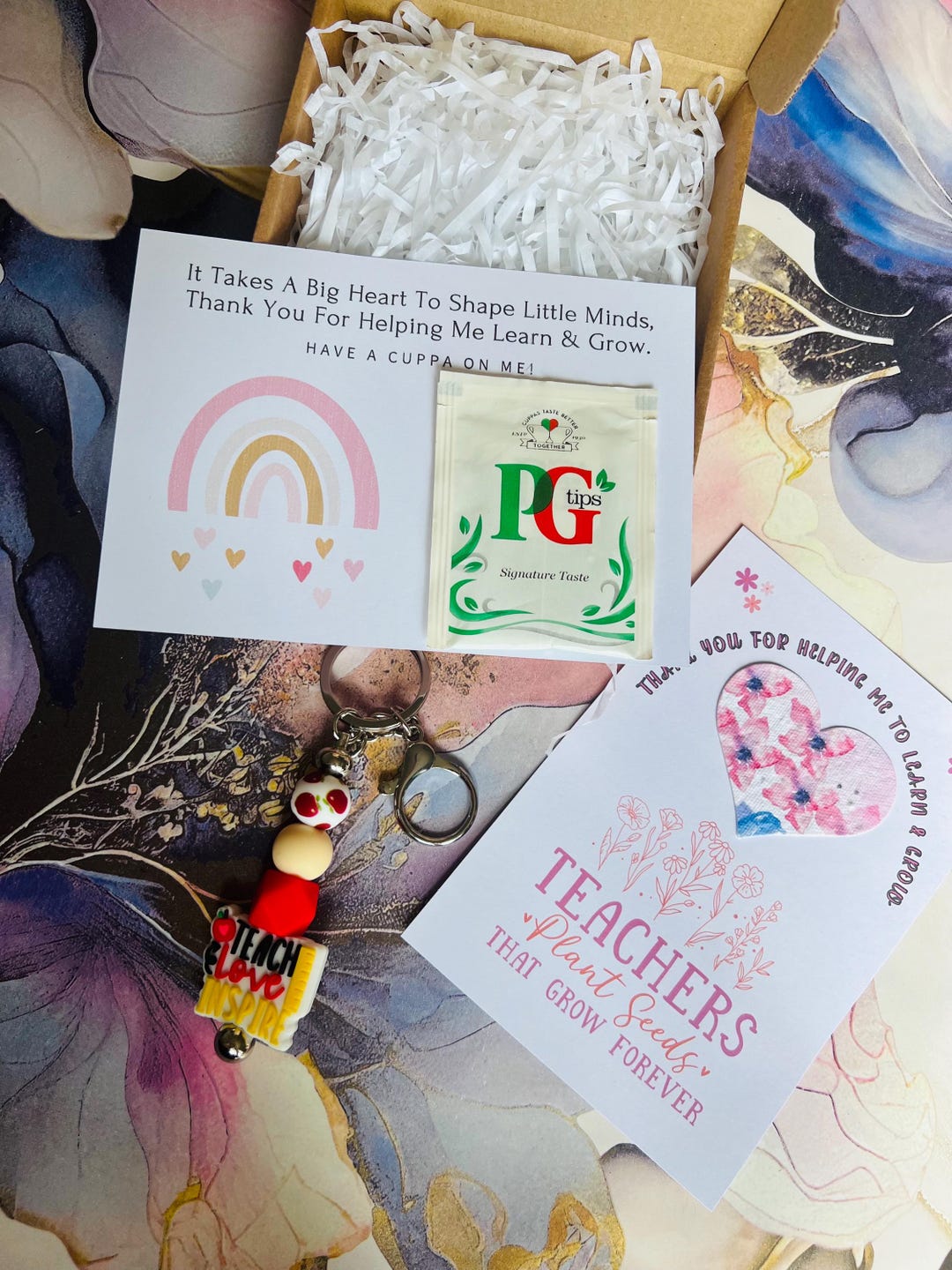 Teacher Gift Box - End of Term Gift - Thank You Teacher - School ...