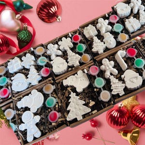 4 for 10 Paint Your Own Christmas Decorations - Christmas Eve Box ...