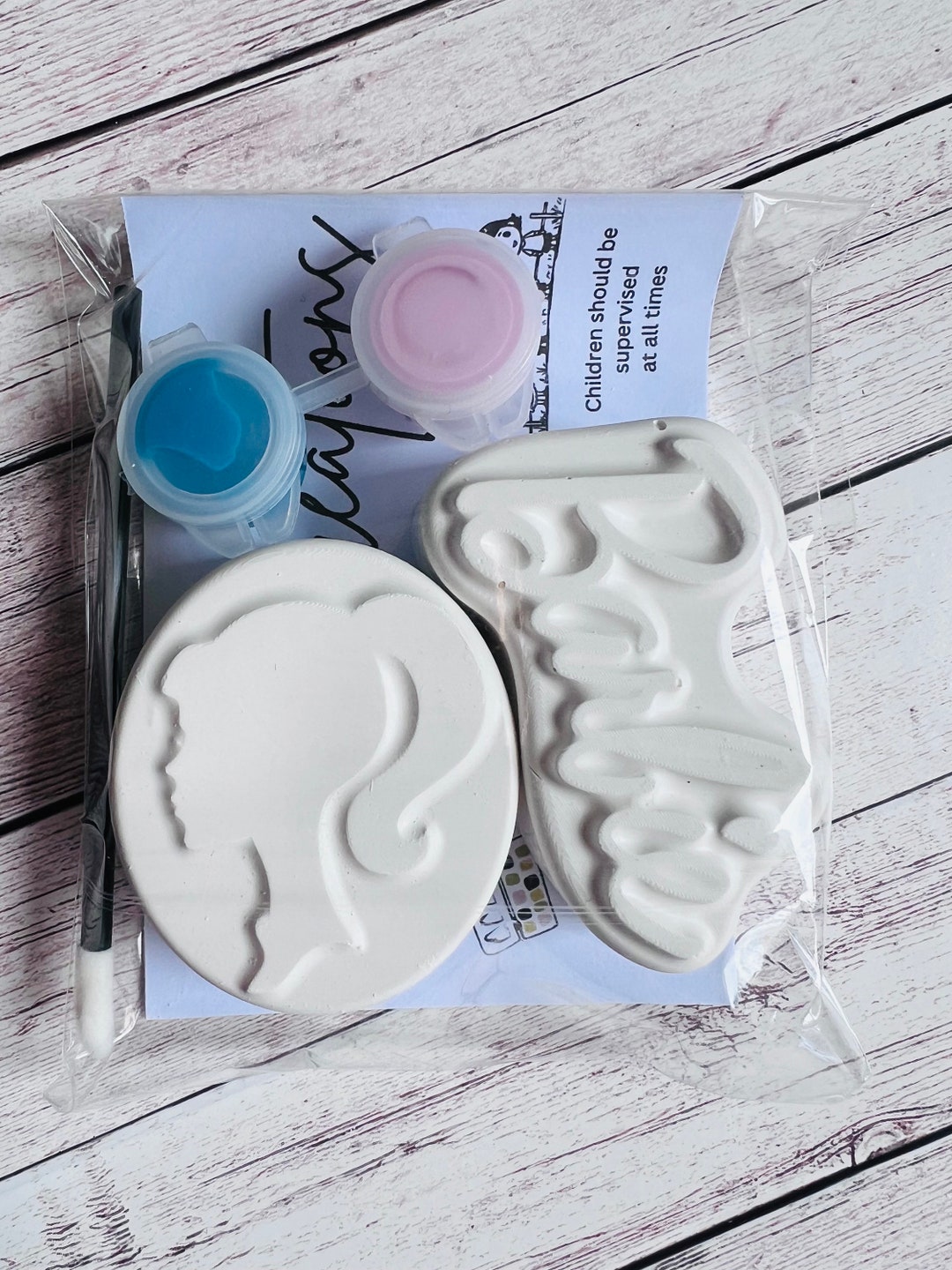 Paint Your Own Plaster of Paris Girl Inspired - Activity Set ...