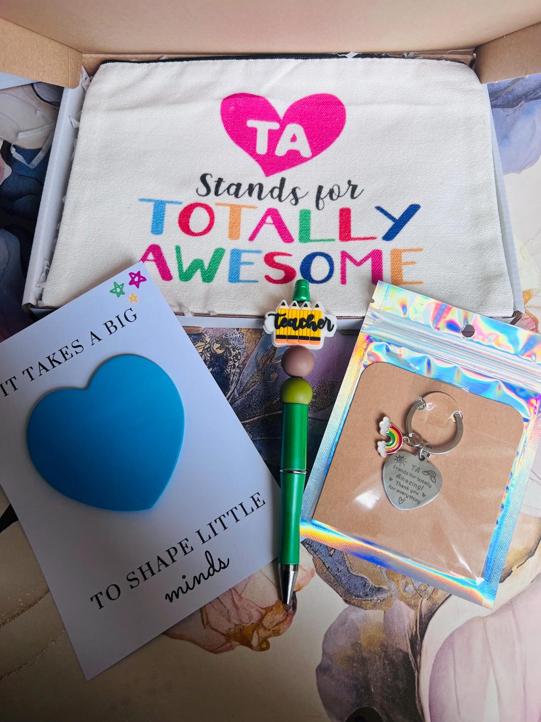 Teacher Gift Box - End of Term Gifts - Thank You Ta - School Leavers ...