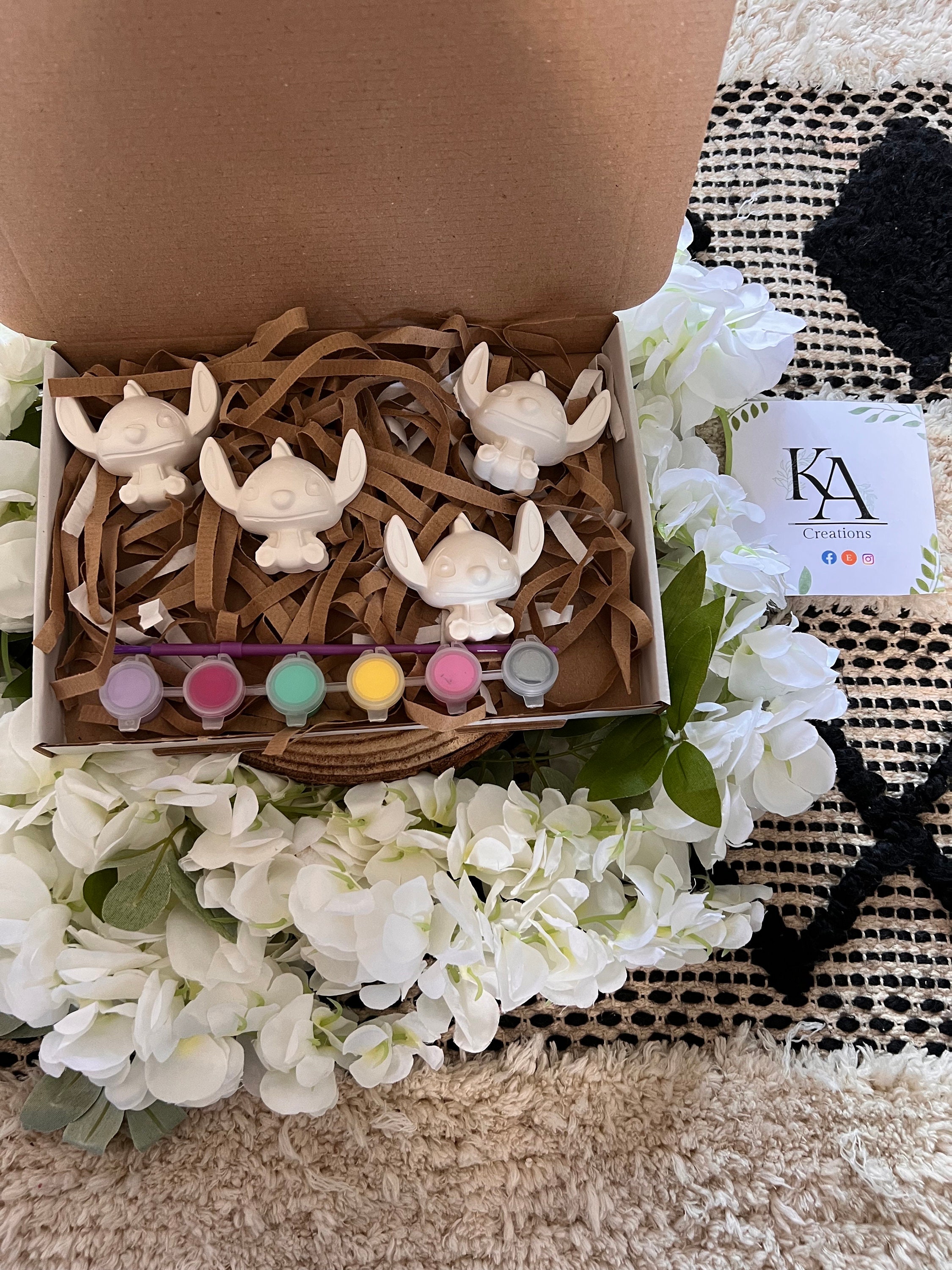 Stitch Inspired Plaster of Paris Paint Your Own Craft Box - Etsy