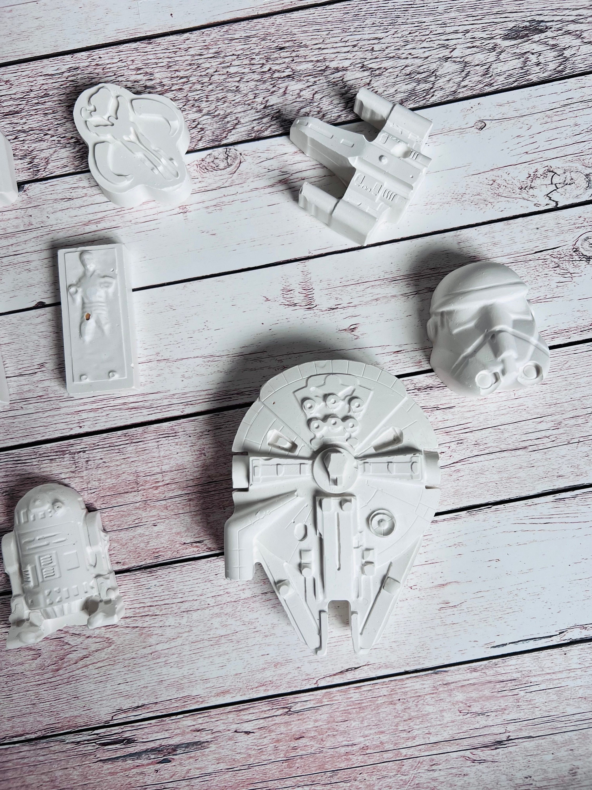 Star Wars Inspired Plaster of Paris Craft Box Activity Set Room ...