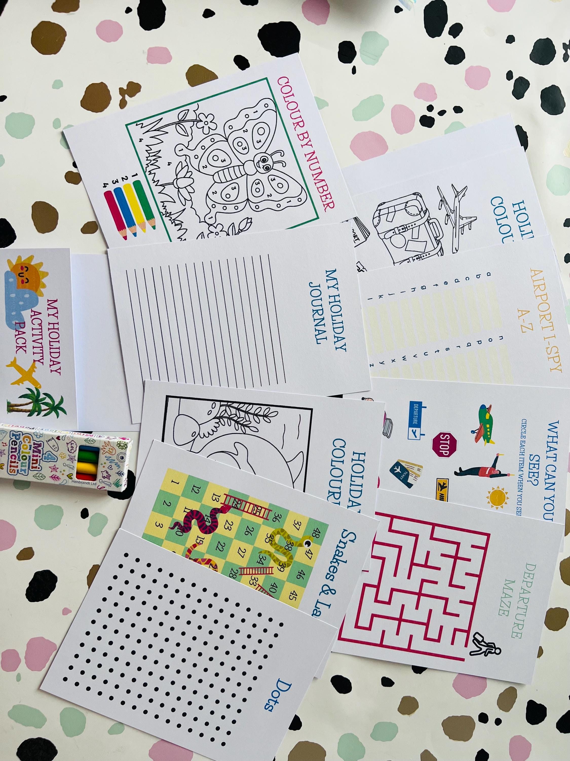 My Holiday Activity Pack - Crafts on the Go - Pocket Money Crafts ...