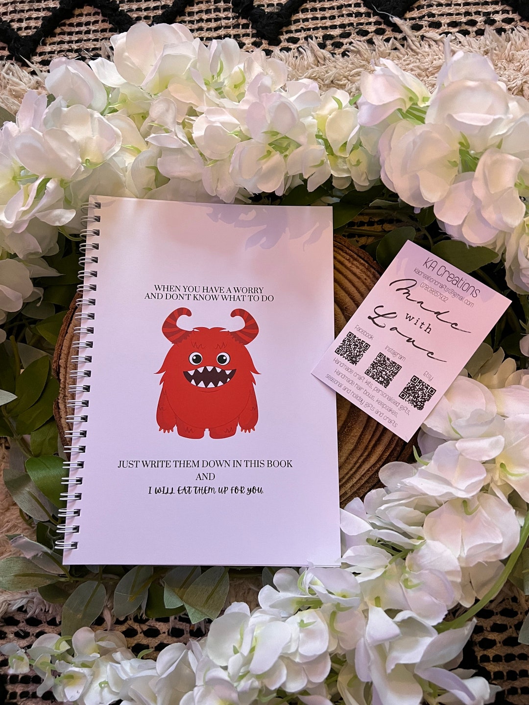 Worry Book for Children First Day at School Anxiety Book Understanding ...