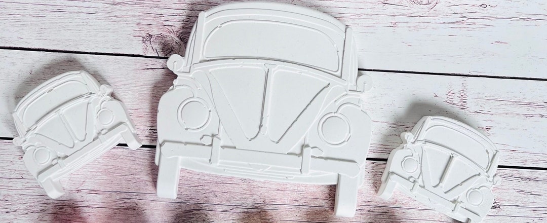 Beetle Car Plaster of Paris Craft Box - Activity Set - Room Decoration ...