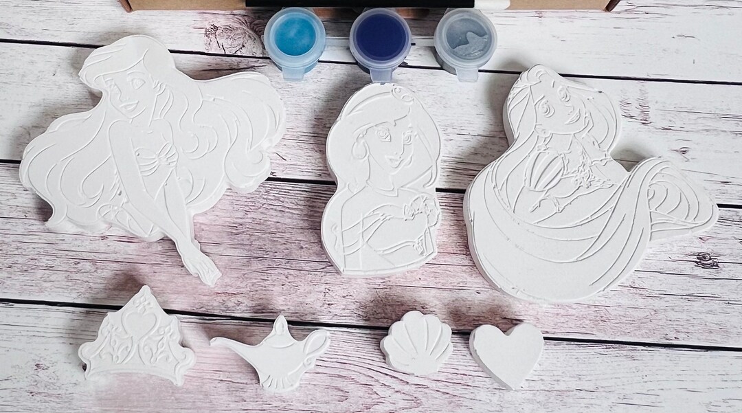 Magical Princess Inspired Plaster of Paris Craft Box - Activity Set ...