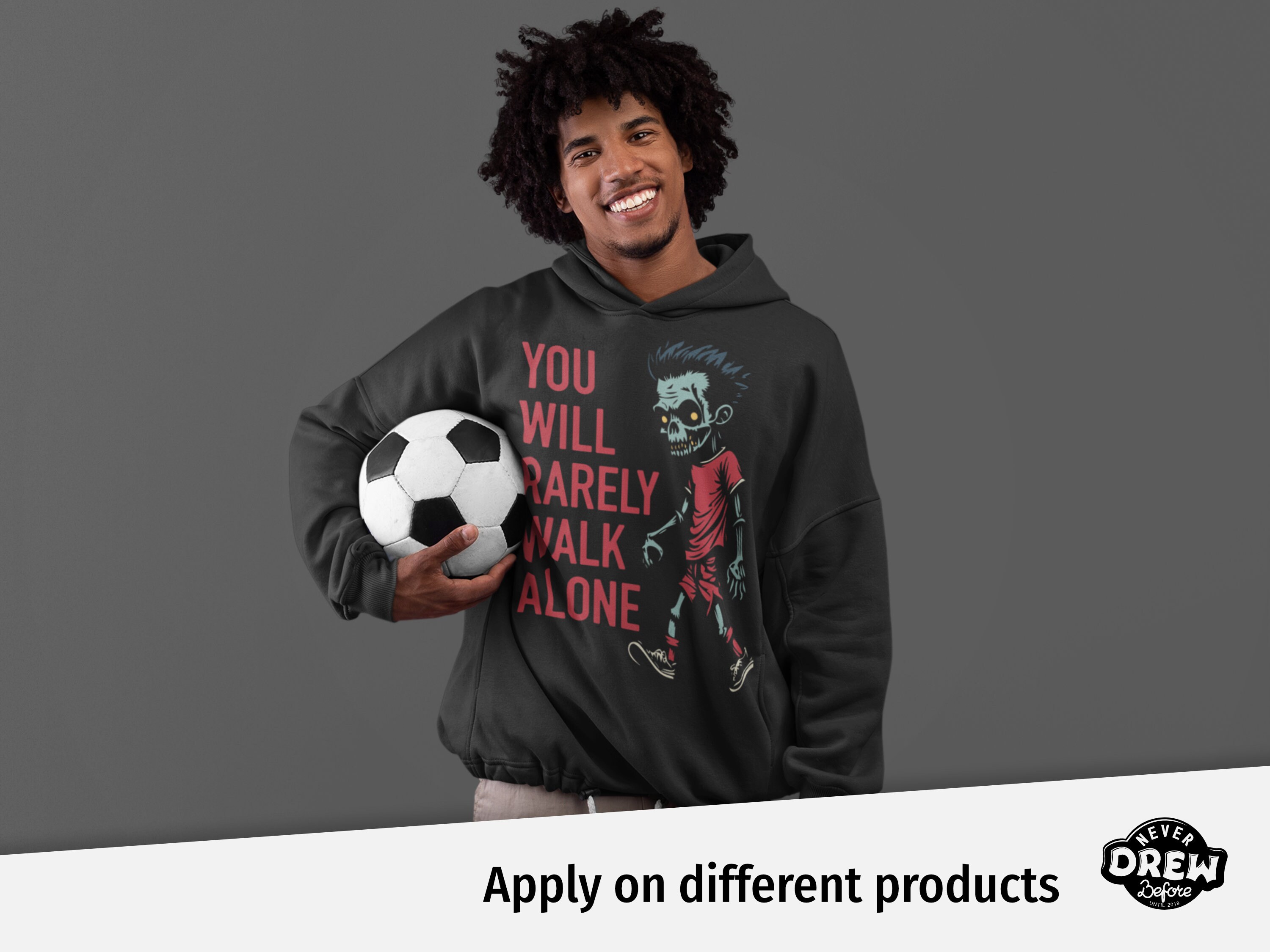 Funny Zombie Football soccer Fan SVG. FC Liverpool Inspired Design. for ...