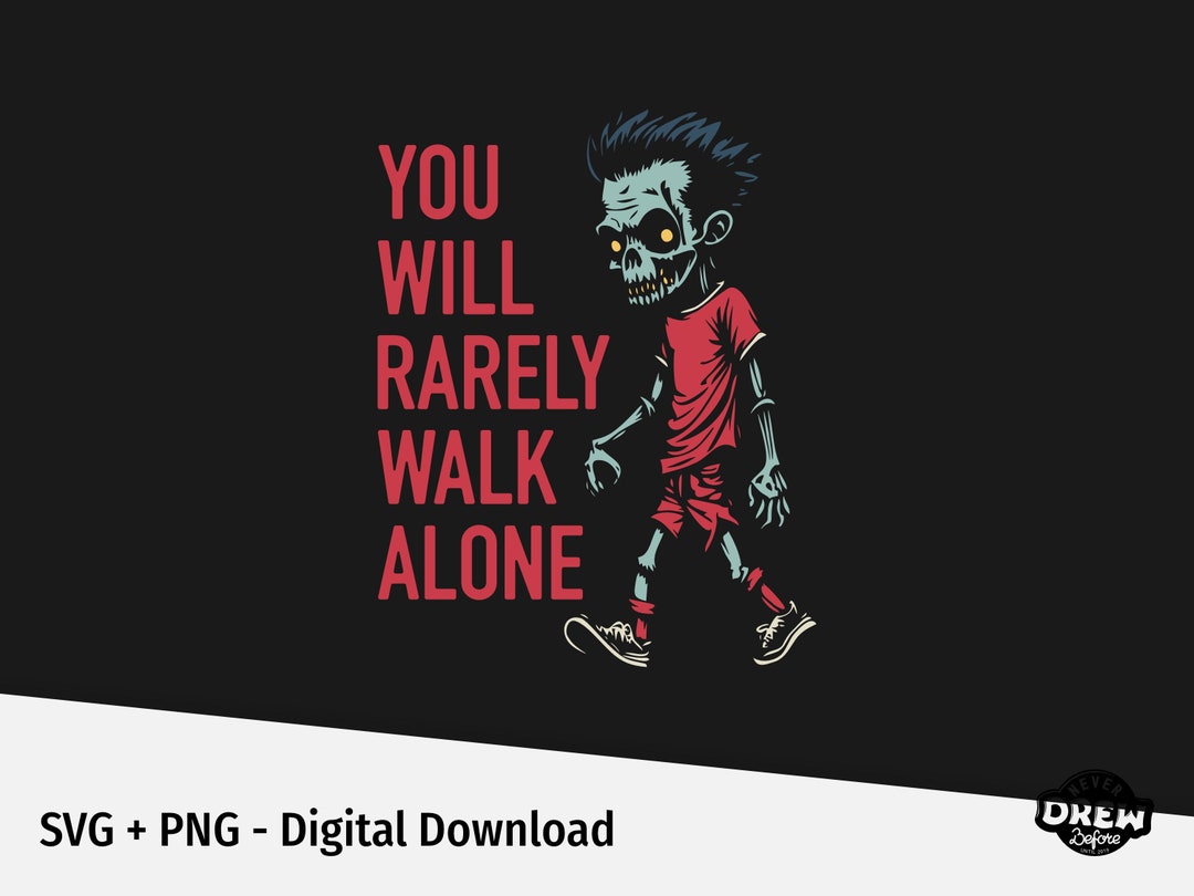 Funny Zombie Football (soccer) Fan SVG. FC Liverpool Inspired Design ...