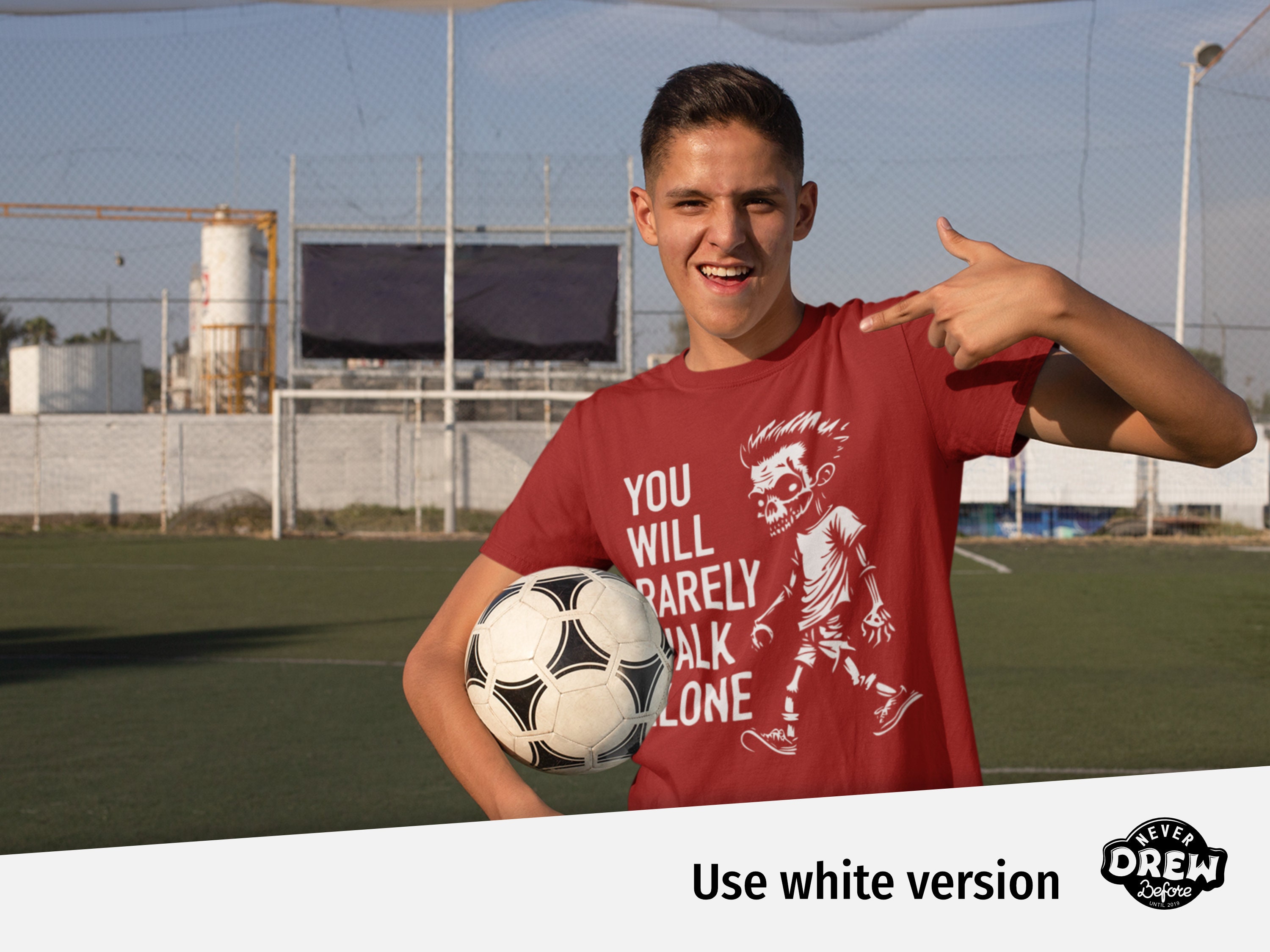 Funny Zombie Football soccer Fan SVG. FC Liverpool Inspired Design. for ...