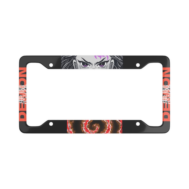 Cool Anime Manga Girl License Plate Frame, Cool Anime Car Accessories ...