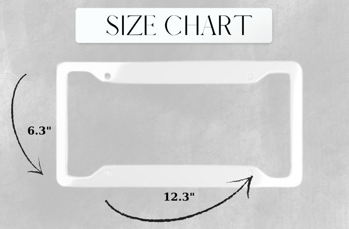 Cool Anime Girl License Plate Frame, Jdm License Plate Frame, Anime Car ...