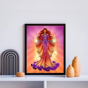 Solar Princess 11"x14" Art Print - Etsy
