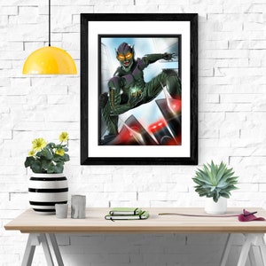 Downloadable Green Goblin Poster ~ Original "spider-man" Fan Art - Etsy