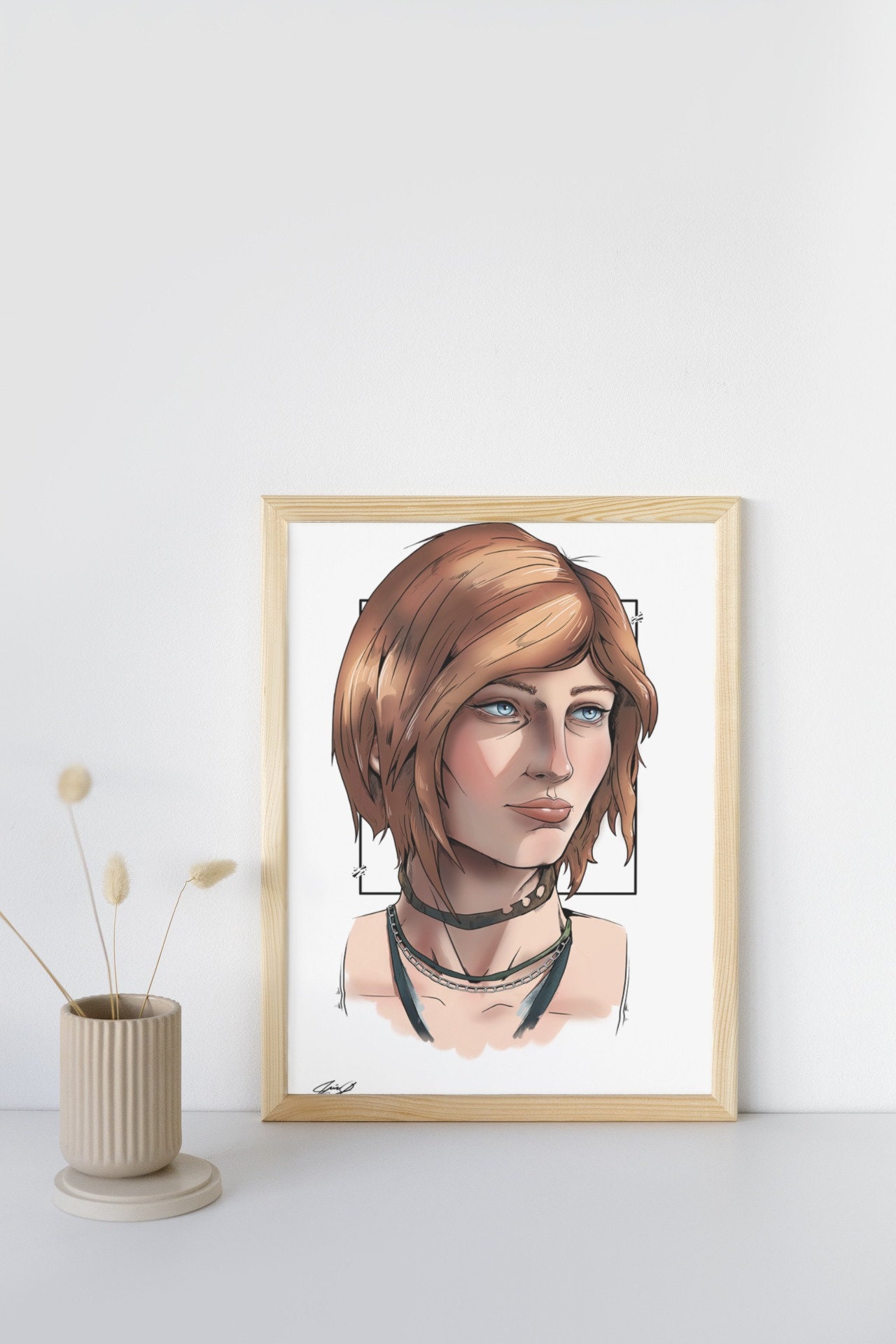 Printable Life is Strange: Chloe Price Brunette ~ Original Hand-drawn ...