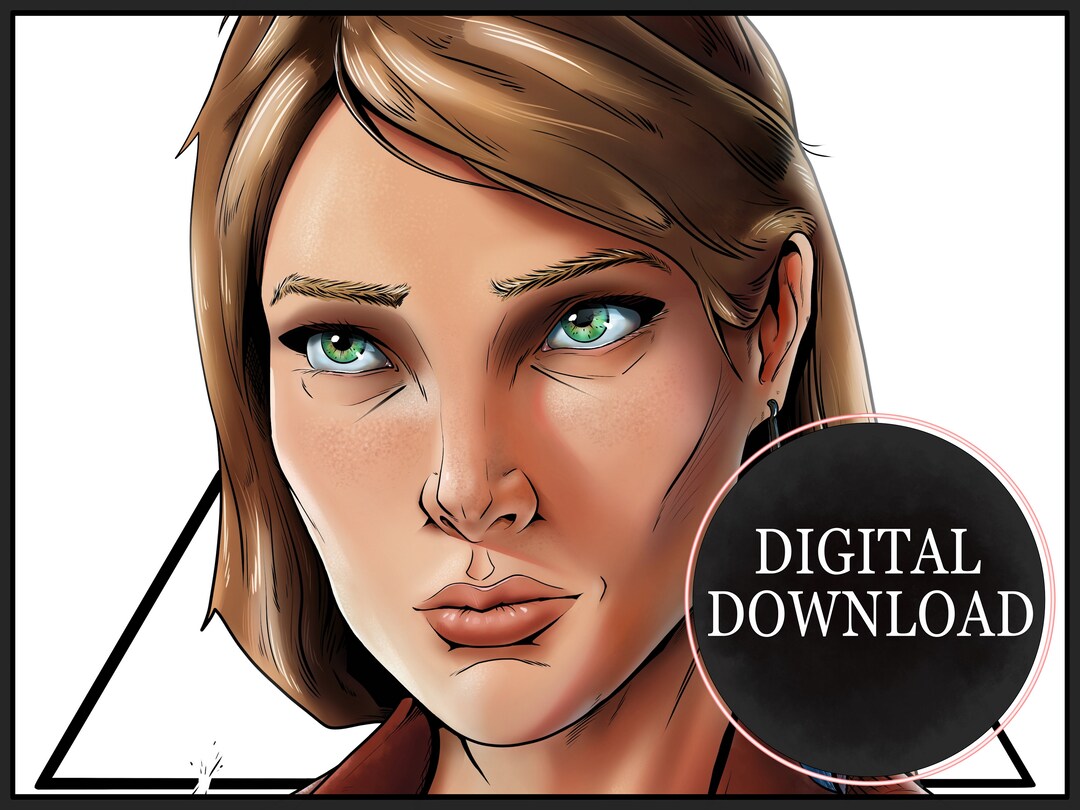 Printable Life is Strange: Rachel Amber Poster ~ Original Hand-drawn ...