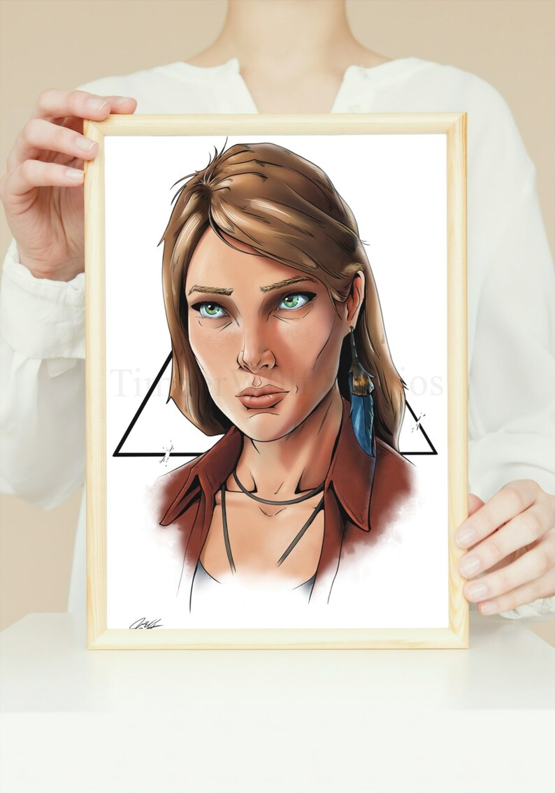 LIS: Rachel Amber Poster ~ Original Hand-drawn Illustrated Video Game ...