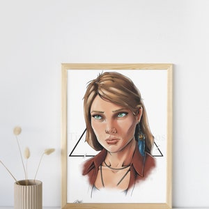 LIS: Rachel Amber Poster ~ Original Hand-drawn Illustrated Video Game ...
