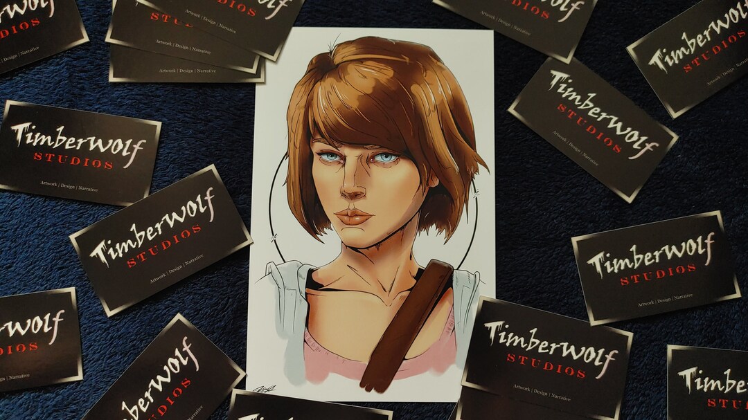 Small Life is Strange: Max Caulfield Poster ~ 5.5" X 8.5" Hand-drawn ...