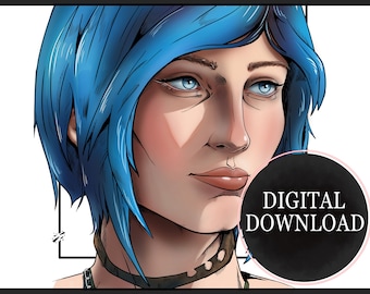 Printable Life is Strange: Max Caulfield Poster ~ Original Hand-drawn ...