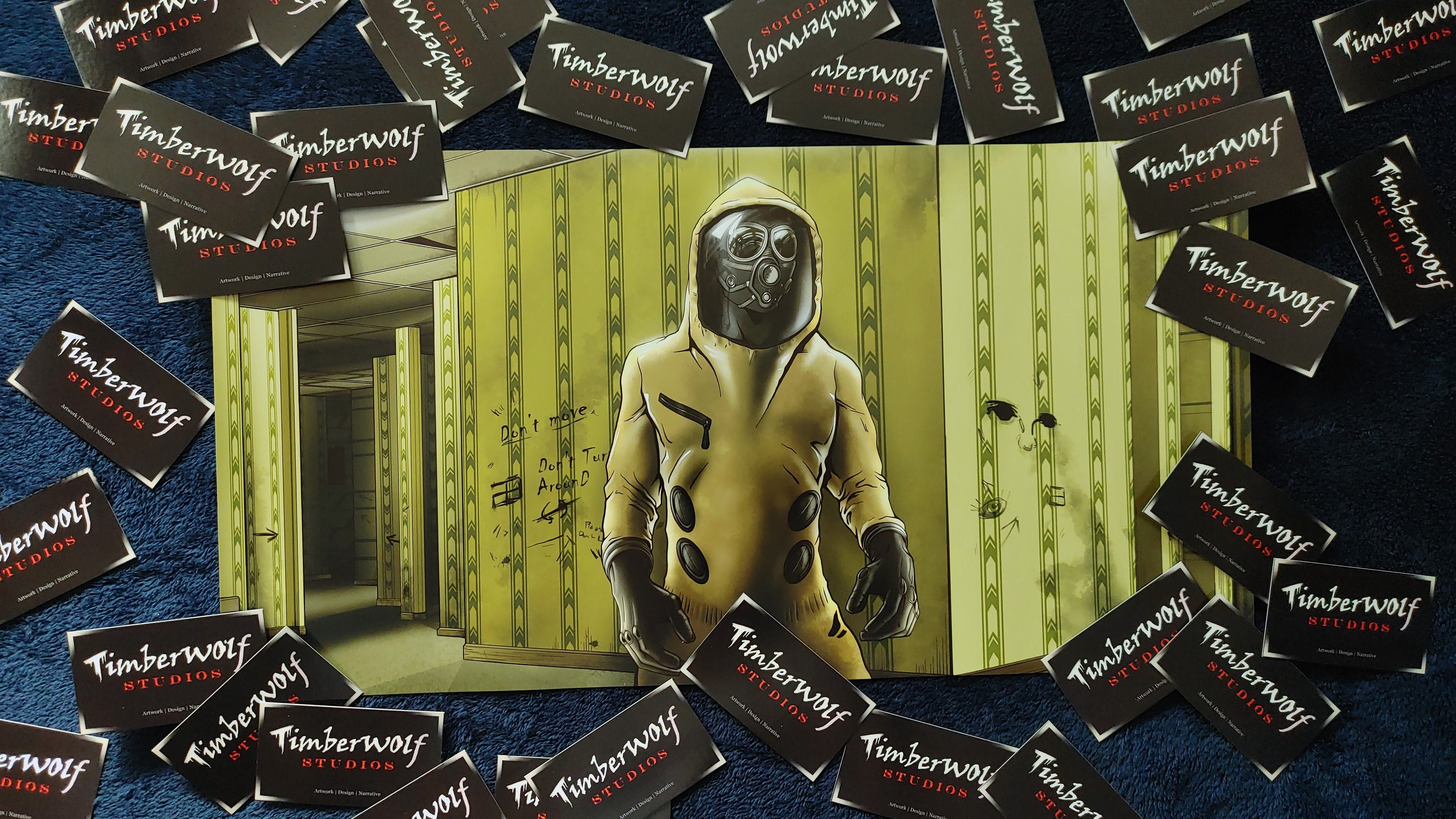 Printable the Backrooms Poster ~ Hand-drawn Illustrated Backrooms Print ...