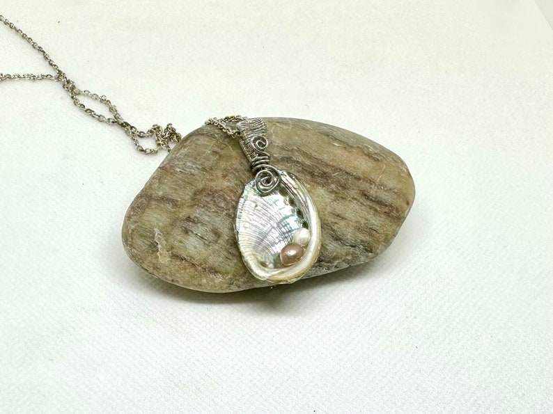 Abalone and Pearl Necklace - Authentic Nautical Jewelry From San Diego ...