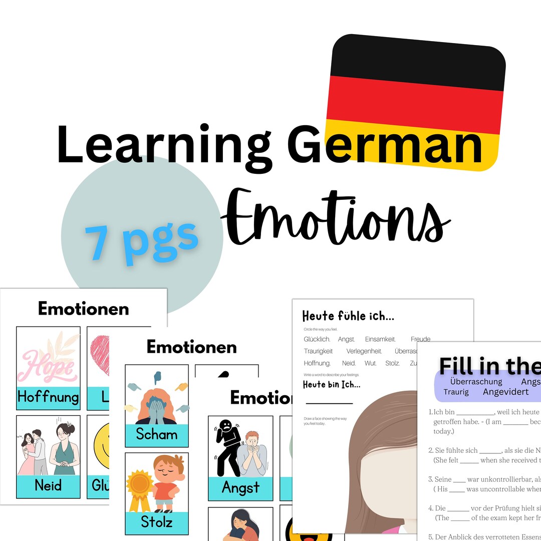 Learn German for Beginners, Printable Worksheets, Teacher Resource ...