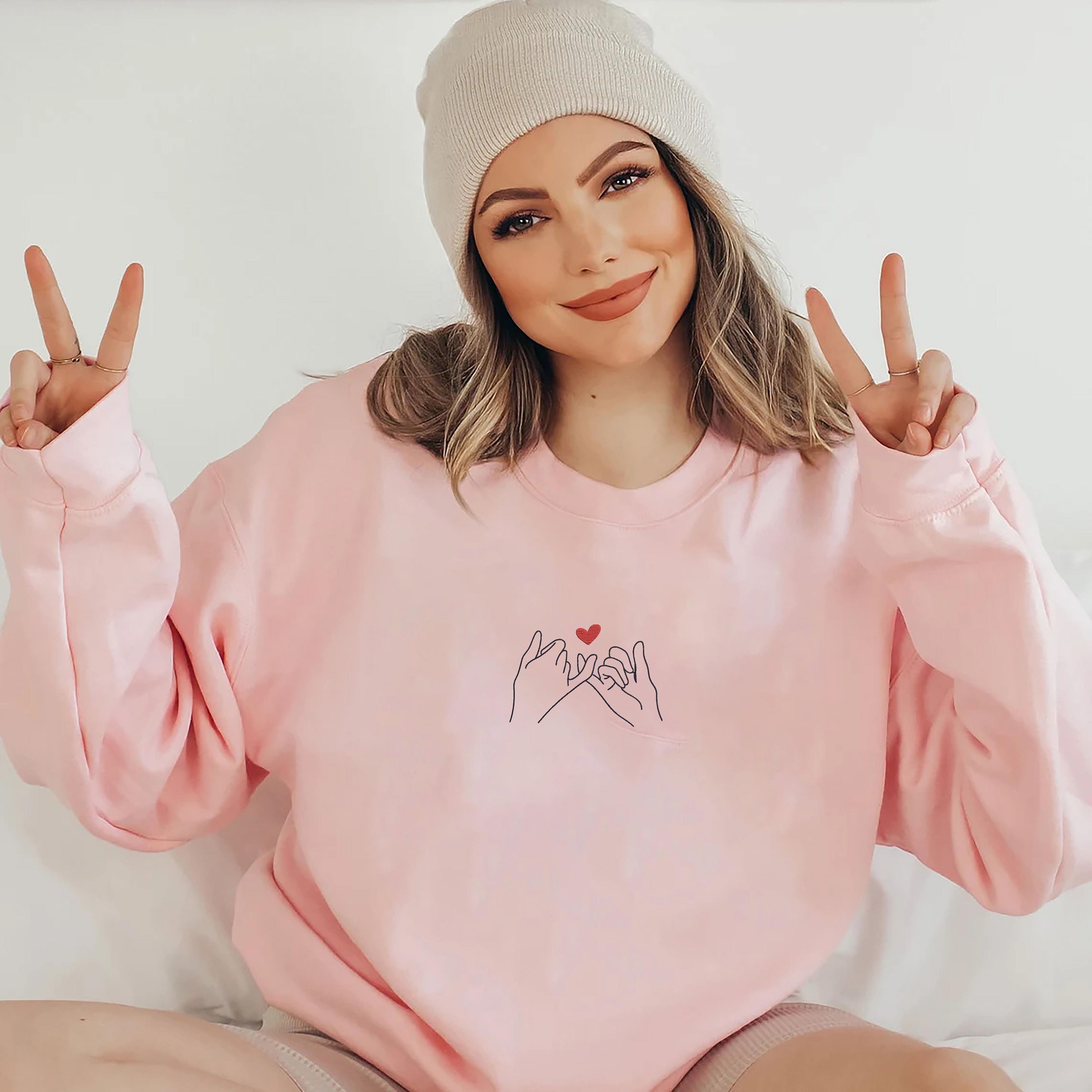 Pinky Promise Embroidery Design Love Embroidery Design Hand Embroidery ...