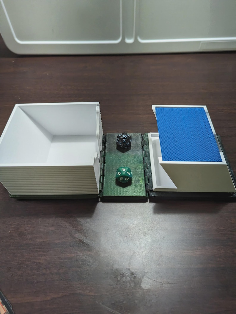 STL FILES for 3D Printed Spell Book Magic the Gathering Deck Box - Etsy