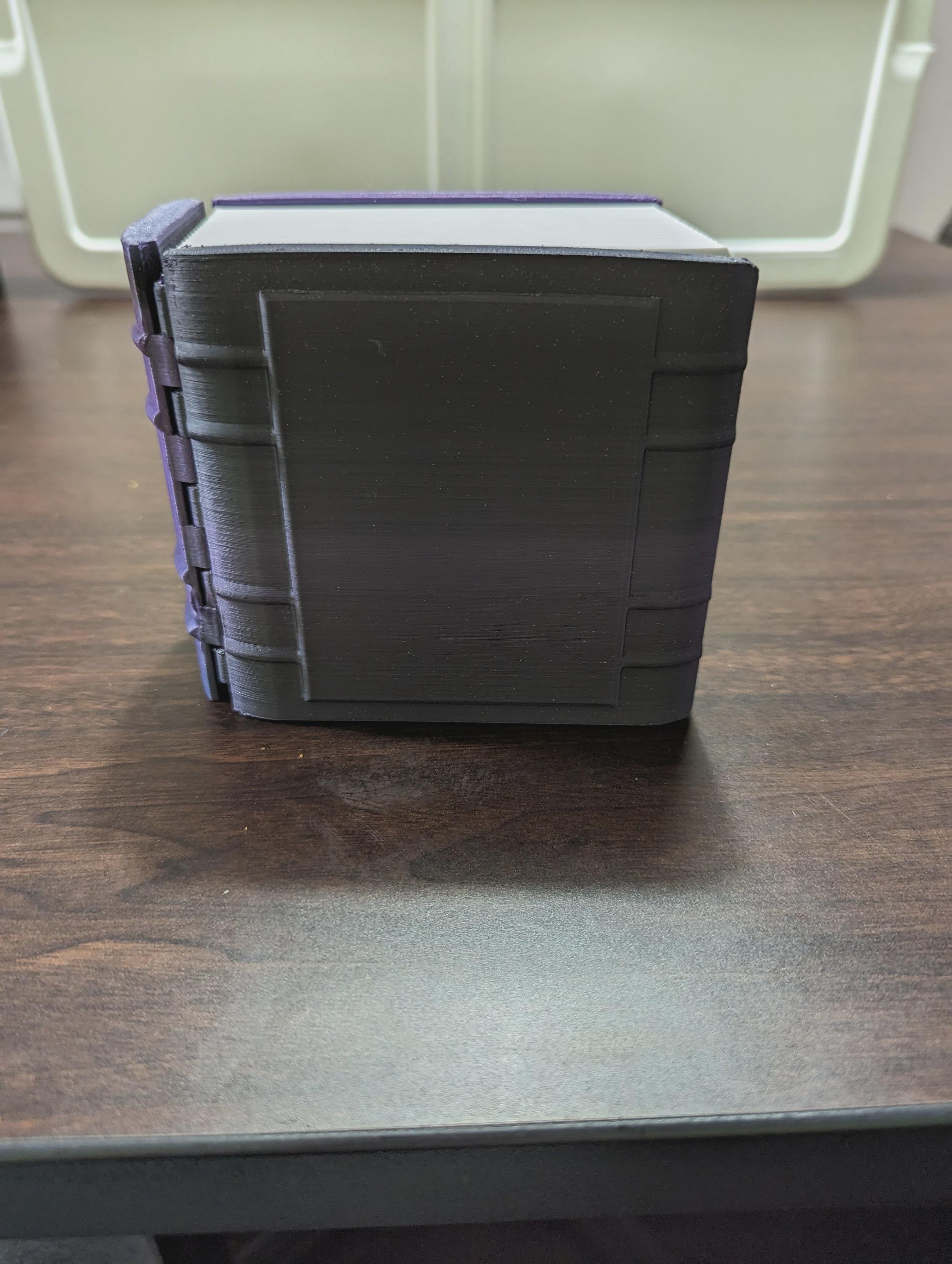 STL FILES for 3D Printed Spell Book Magic the Gathering Deck Box - Etsy