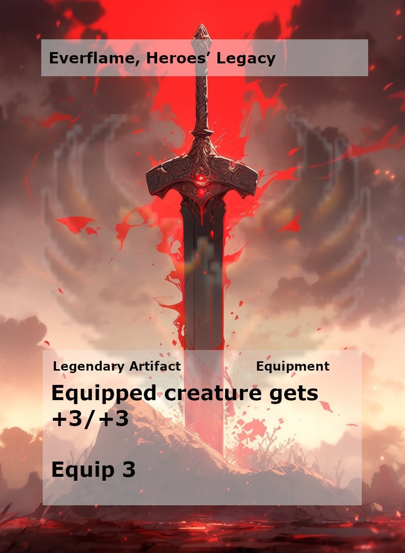 Everflame Heroes Legacy - Etsy