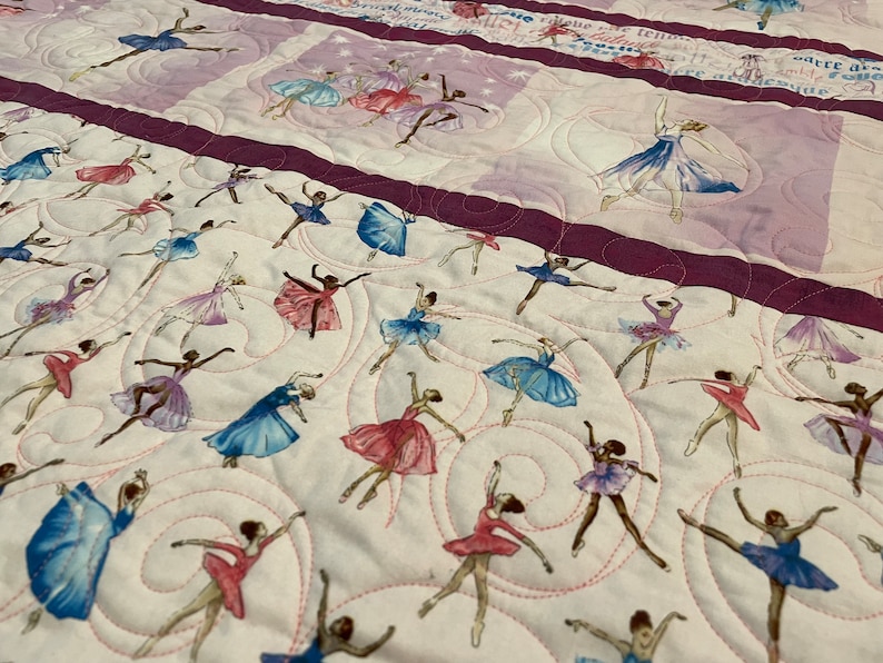 Dancing Ballet Quilt - Etsy