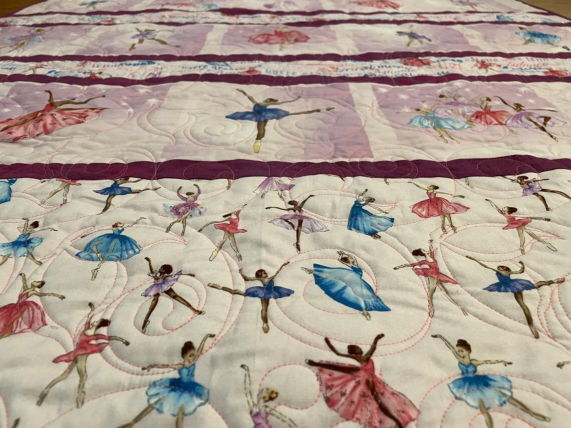 Dancing Ballet Quilt - Etsy