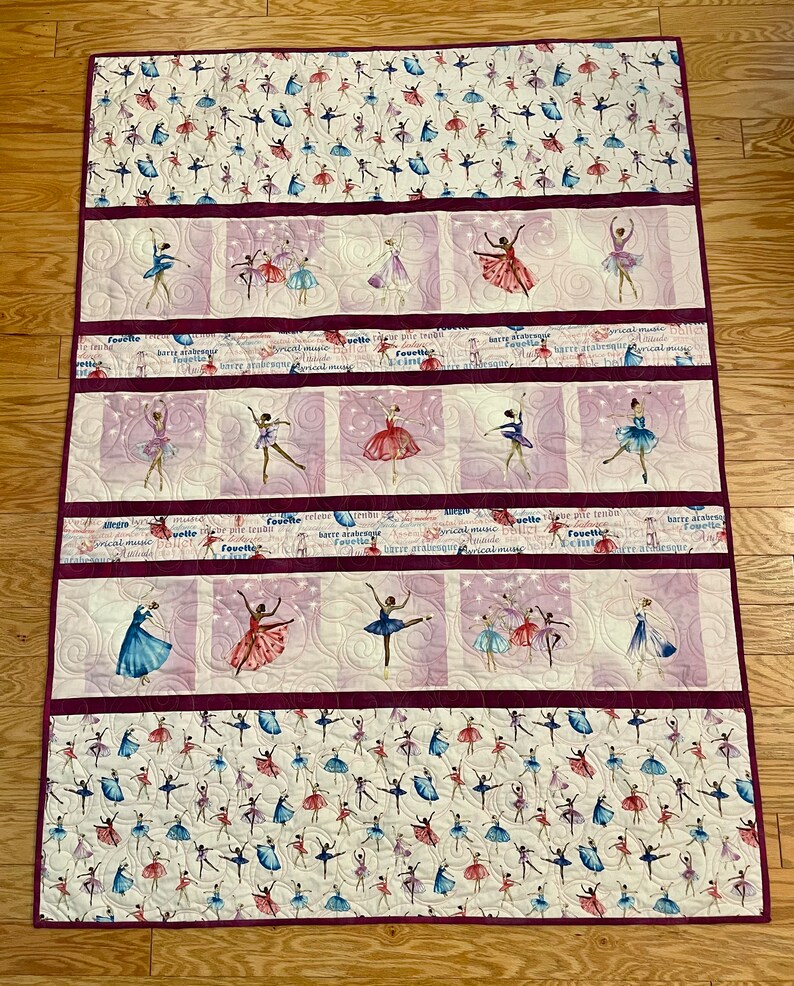 Dancing Ballet Quilt - Etsy