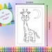 Printable Animal Coloring Pages for Kids, Toddlers, Preschoolers Easy ...